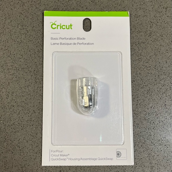 Cricut | Other | Nwt Cricut Basic Perforation Blade Quickswap 1 Blade For Cricut Maker | Poshmark